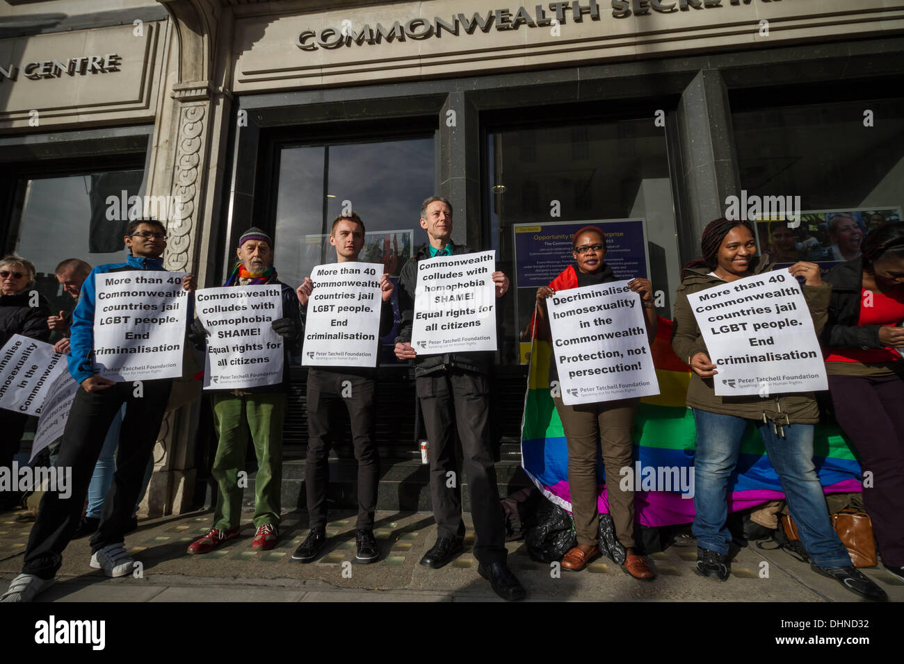 London, UK. 13th November 2013. Human rights campaigner: Peter Tatchell ...