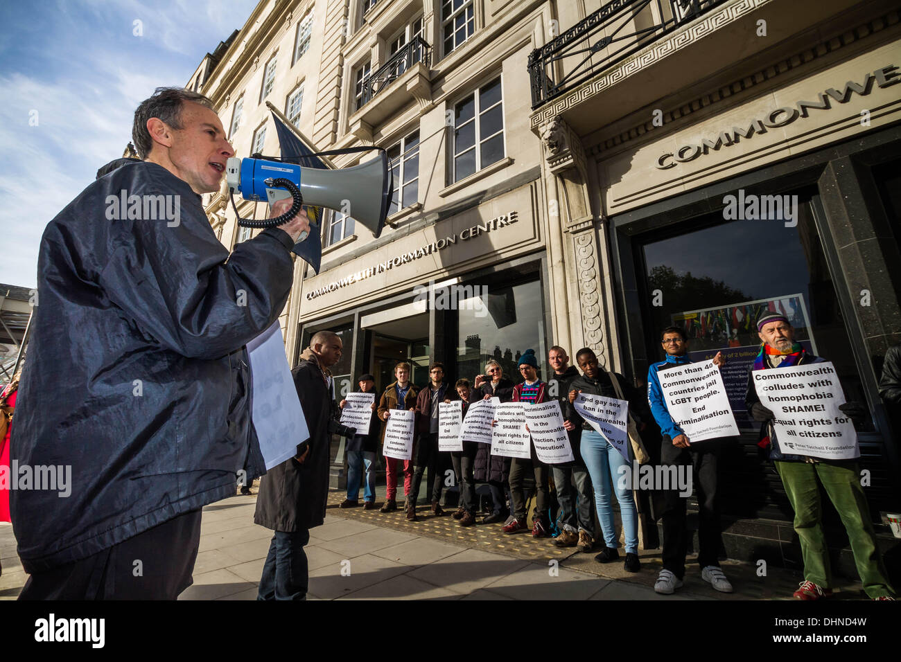 London, UK. 13th November 2013. Human rights campaigner: Peter Tatchell ...
