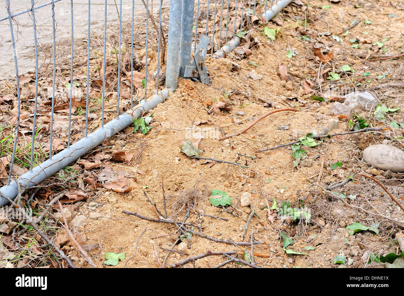 Demarcation fence hi-res stock photography and images - Alamy
