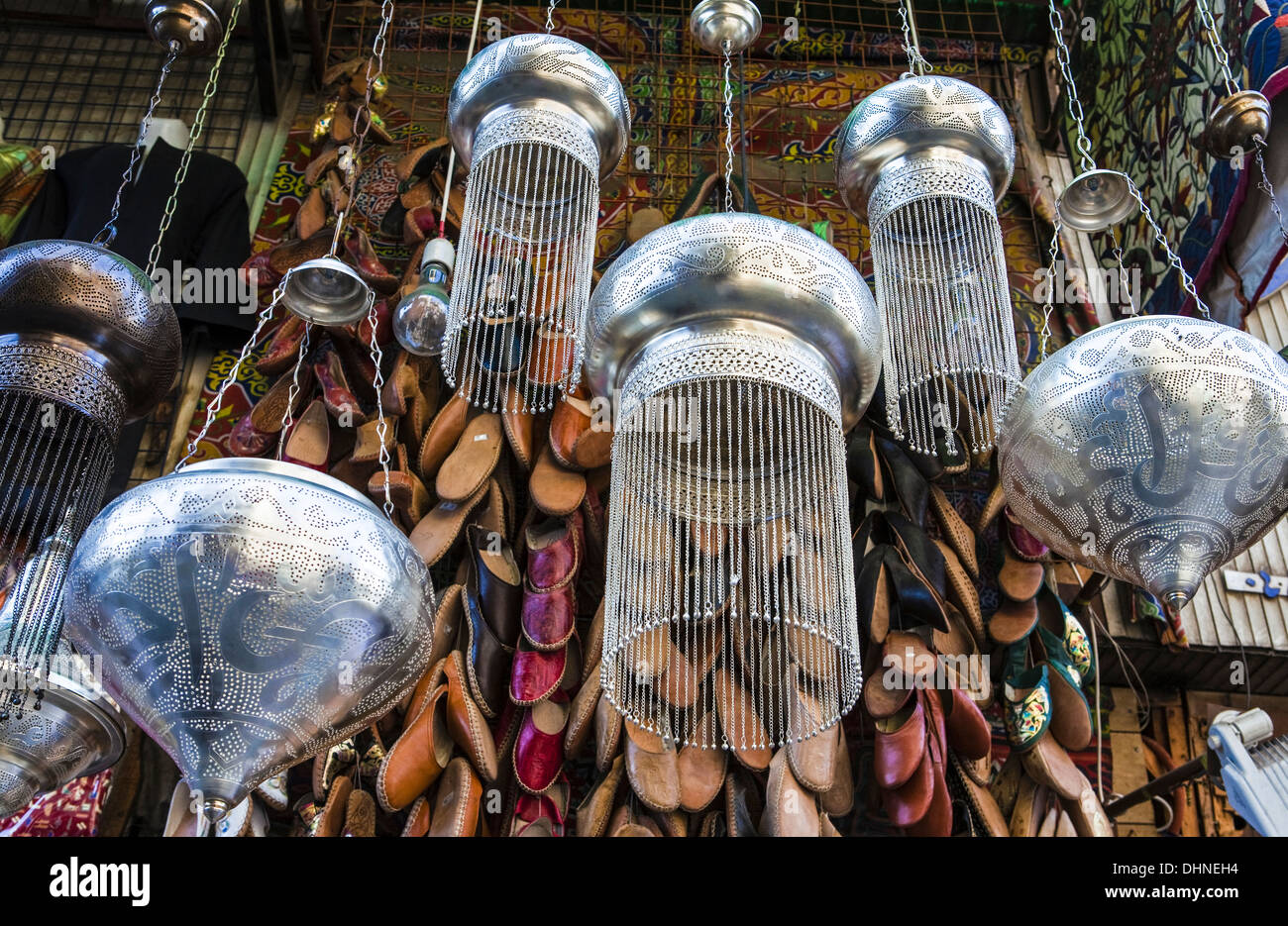 Africa, Egypt, Cairo, the Khal El Khalili market Stock Photo - Alamy