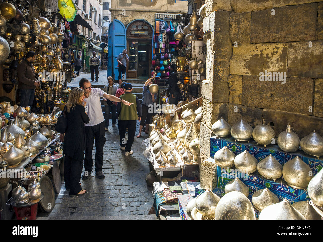 Africa, Egypt, Cairo, the Khal El Khalili market Stock Photo - Alamy