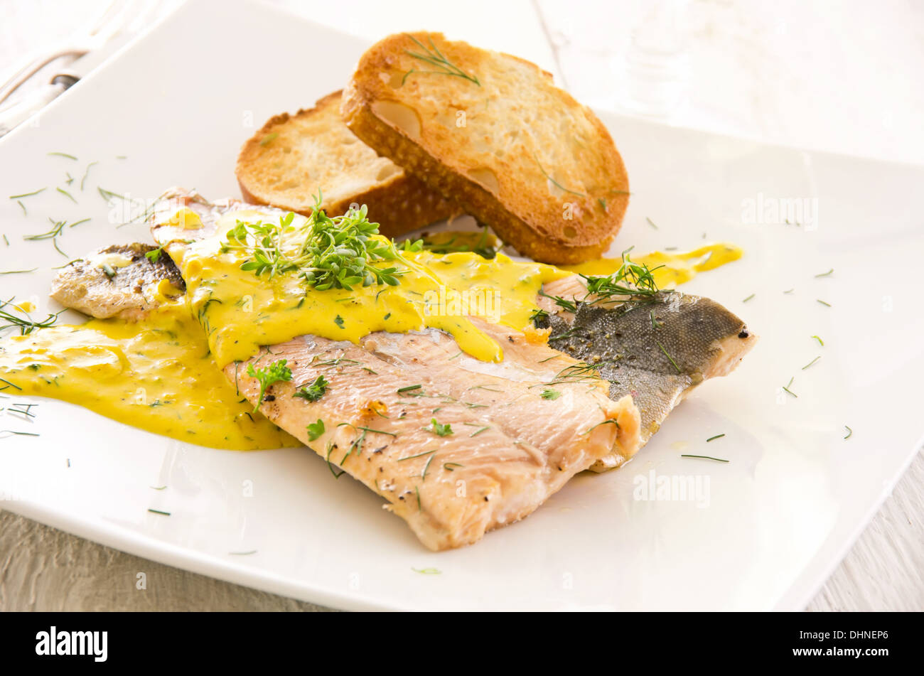 Saffron dressing hi-res stock photography and images - Alamy