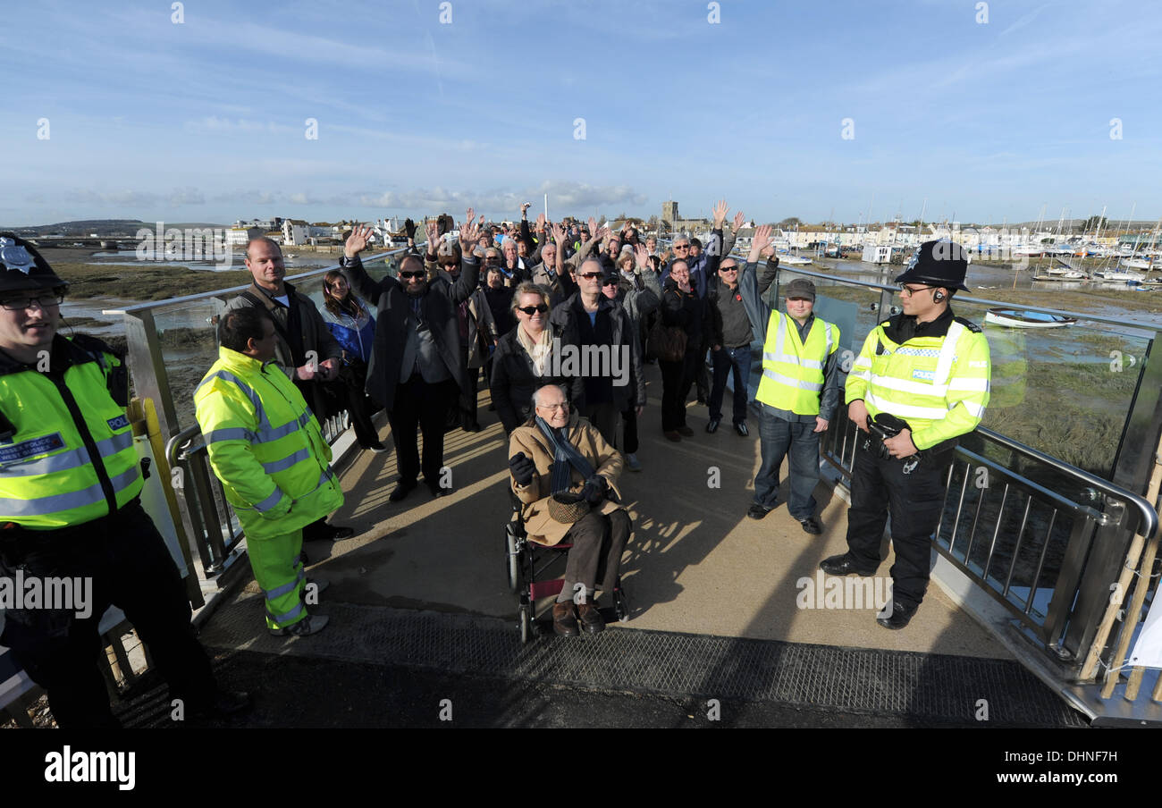 Jack Lucking (96) is the first Shoreham resident to cross the new Adur ...