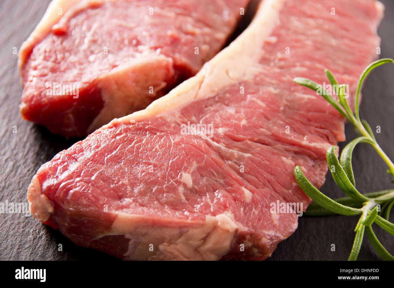 beef steaks as closeup Stock Photo - Alamy