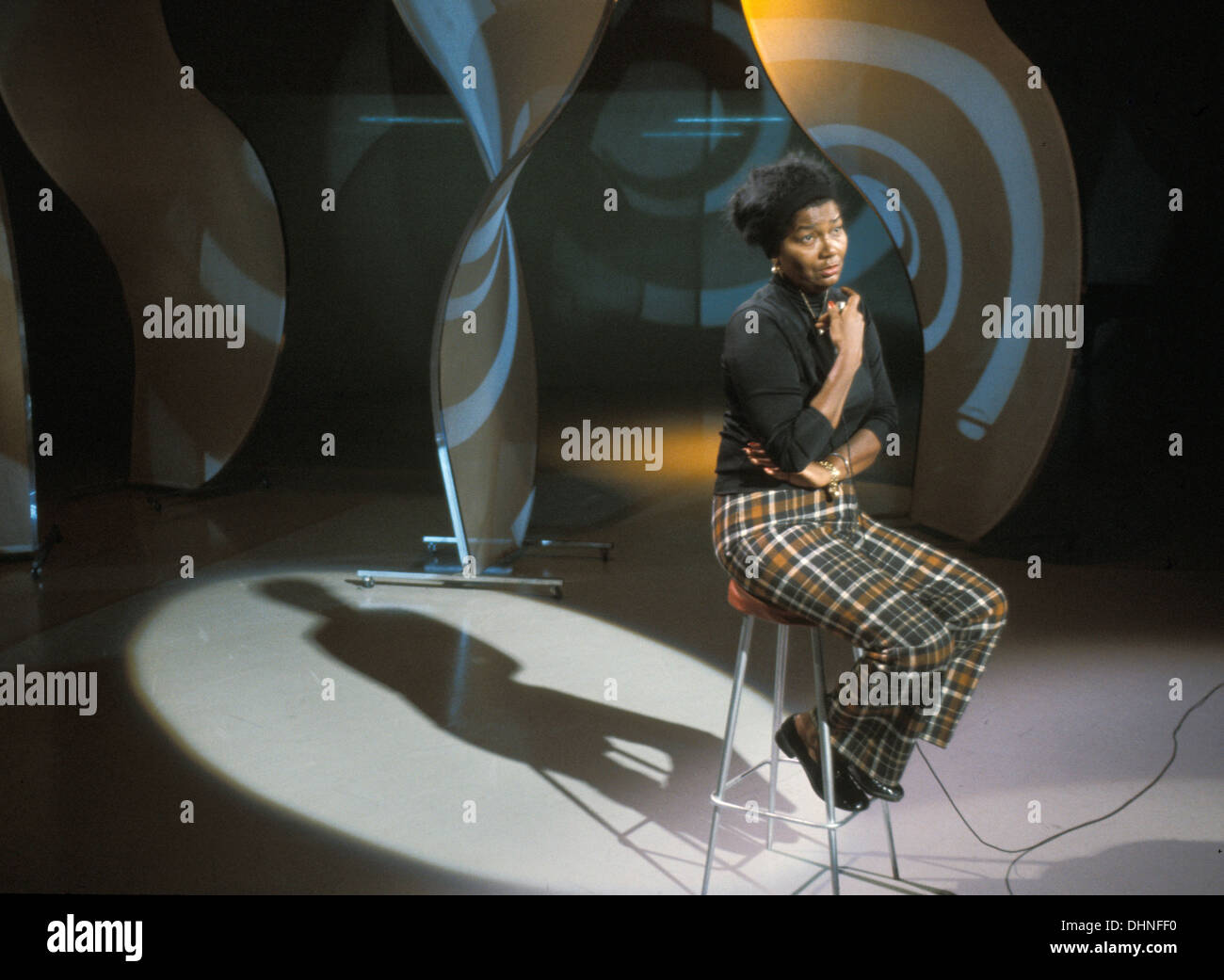 PEARL BAILEY (1918-1990) US singer and actress about 1970 Stock Photo ...