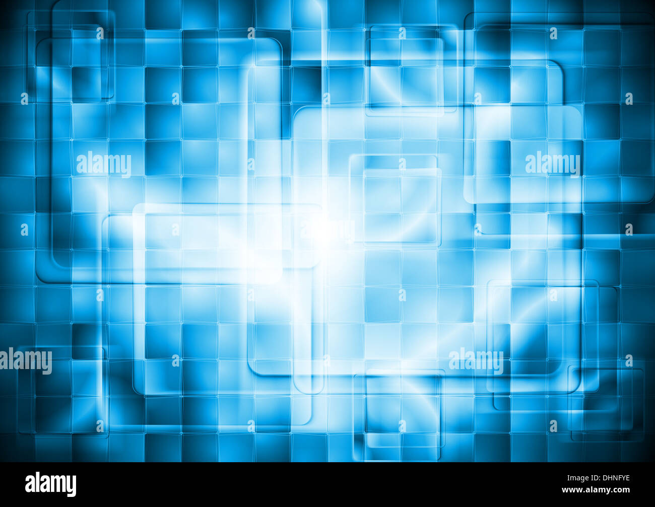 Colorful blue squares design. Vector tech background eps 10 Stock Photo ...