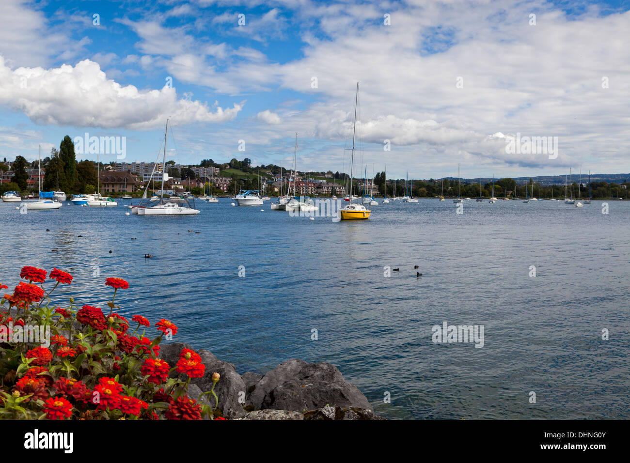 Morges lake geneva hi-res stock photography and images - Alamy