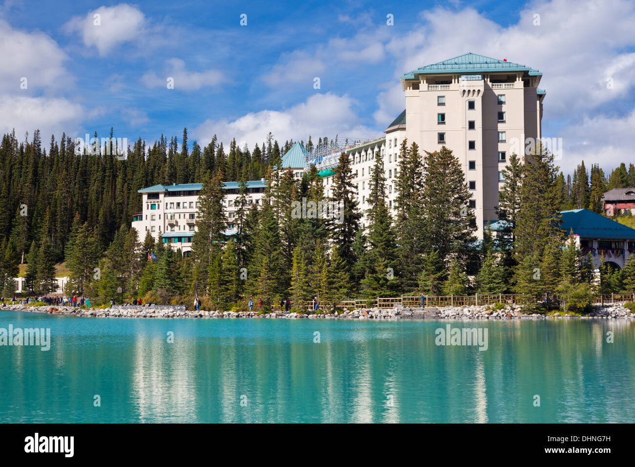 The Fairmont Chateau Lake Louise lake Louise Banff National Park ...