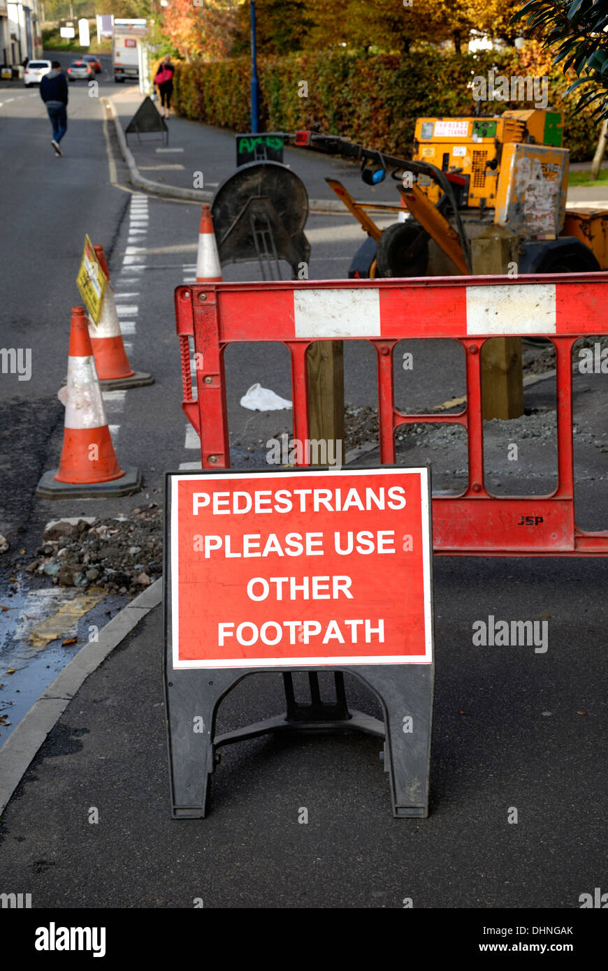 Road disruption hi-res stock photography and images - Alamy