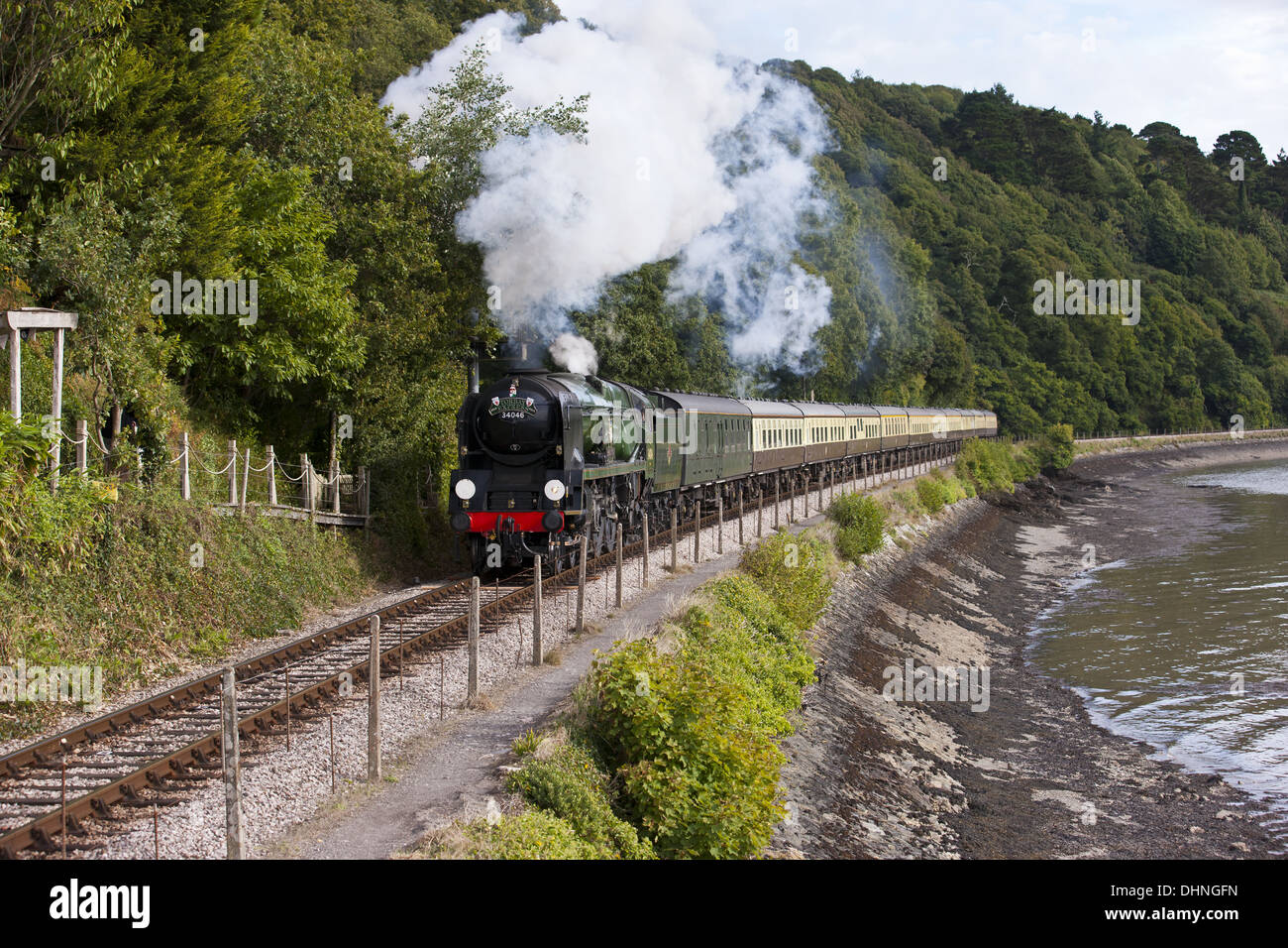 The Torbay Express, Braunton 34046, Kingswear Stock Photo - Alamy