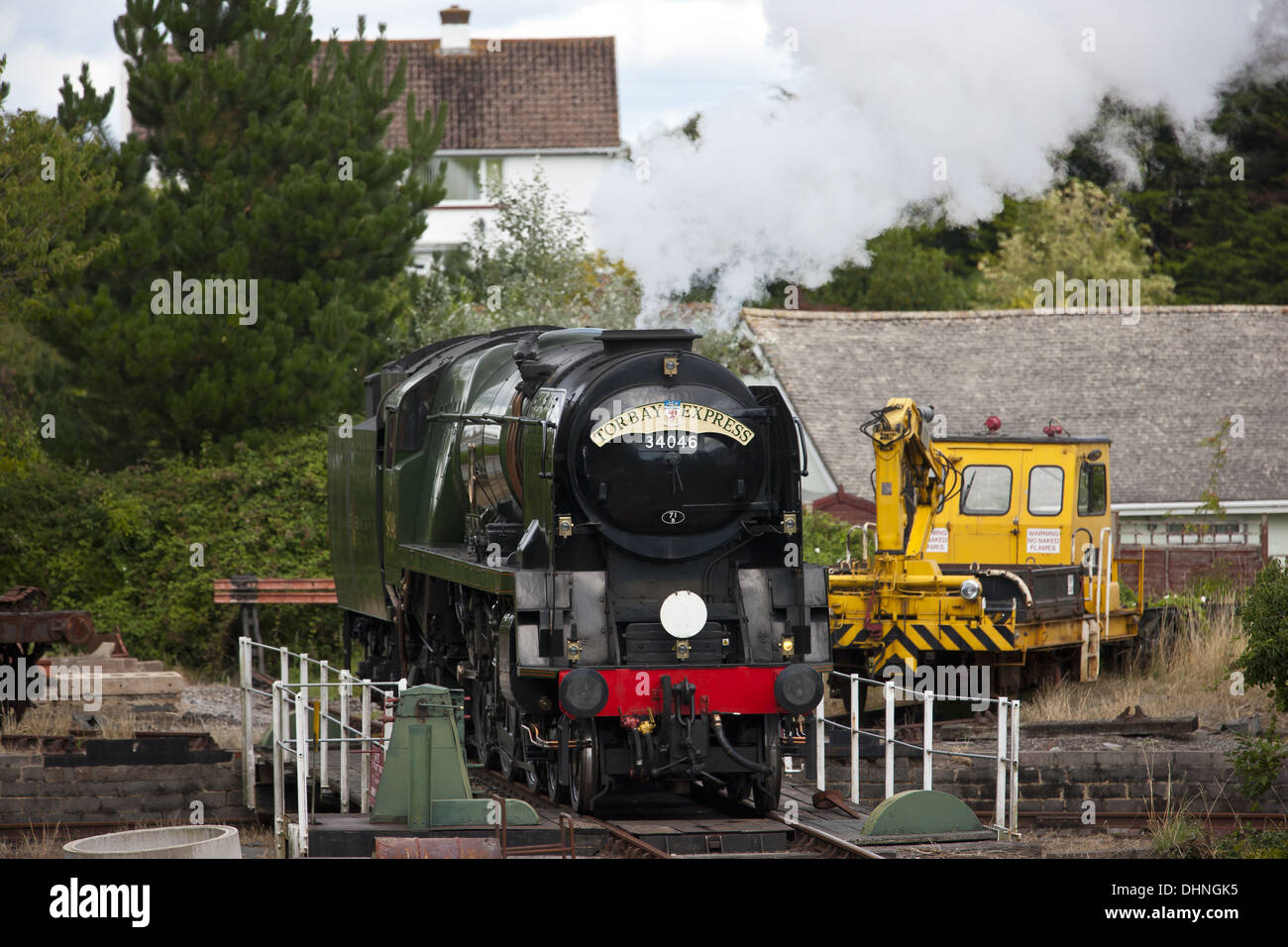 The Torbay Express, Braunton 34046, Churston Stock Photo - Alamy