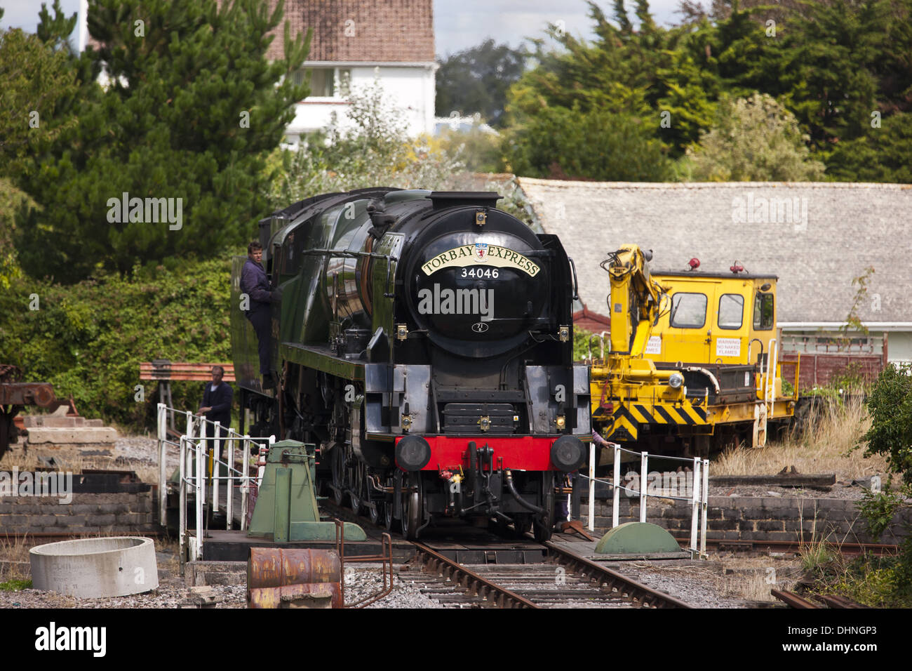 The Torbay Express, Braunton 34046, Churston Stock Photo - Alamy