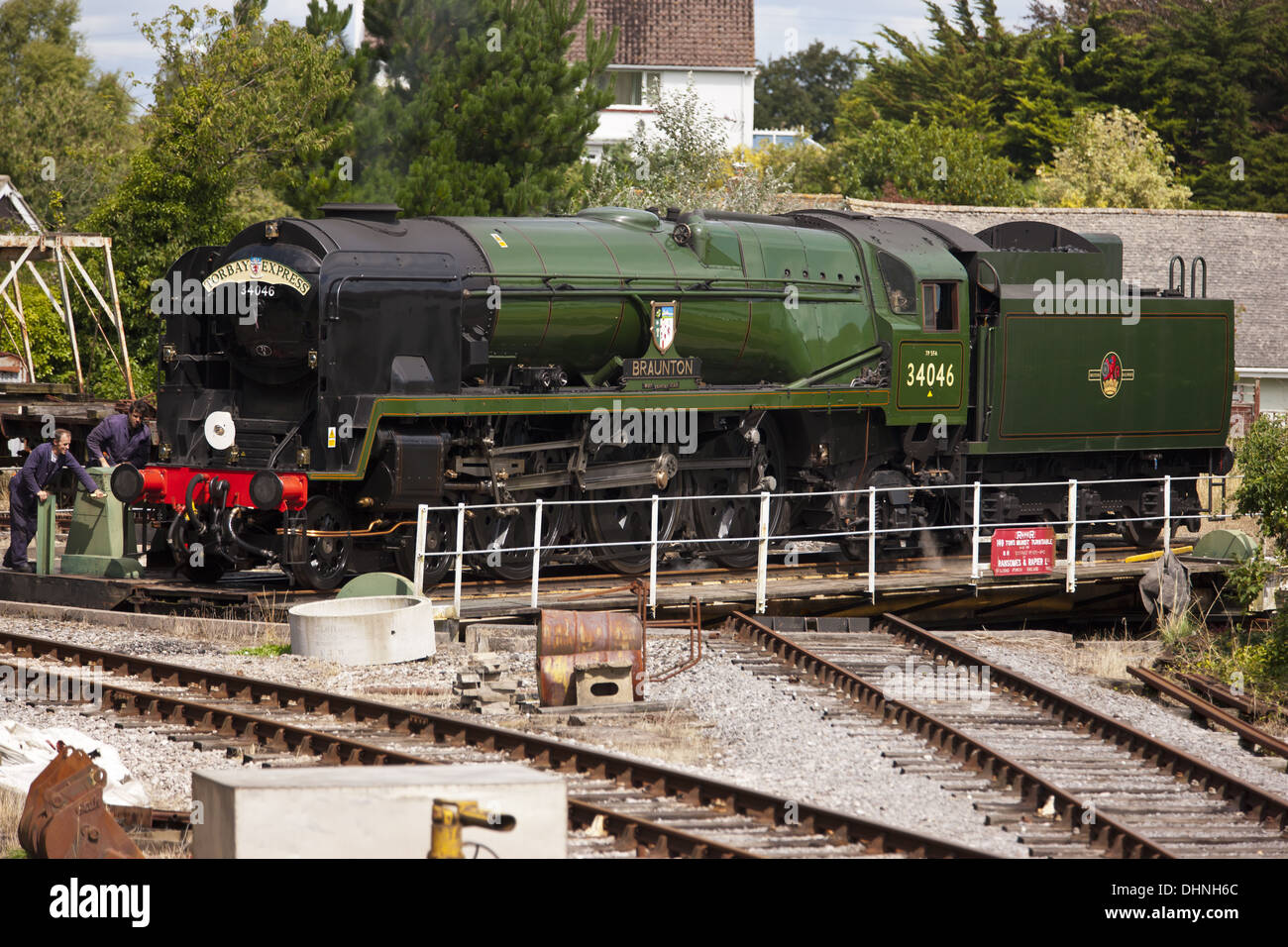 The Torbay Express, Braunton 34046, Churston Stock Photo - Alamy