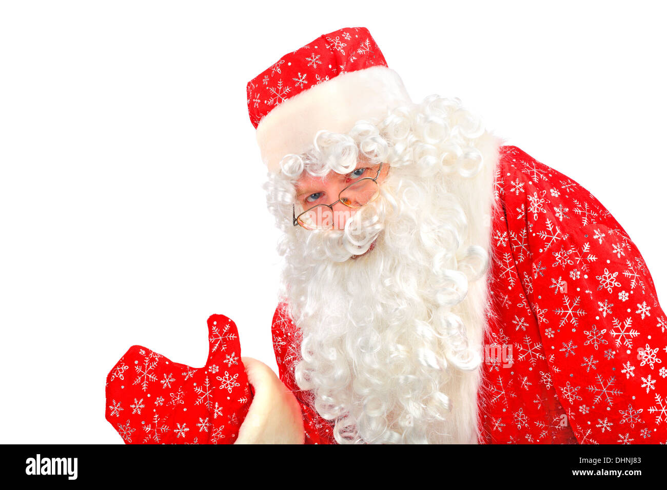 Santa claus face close hi-res stock photography and images - Alamy