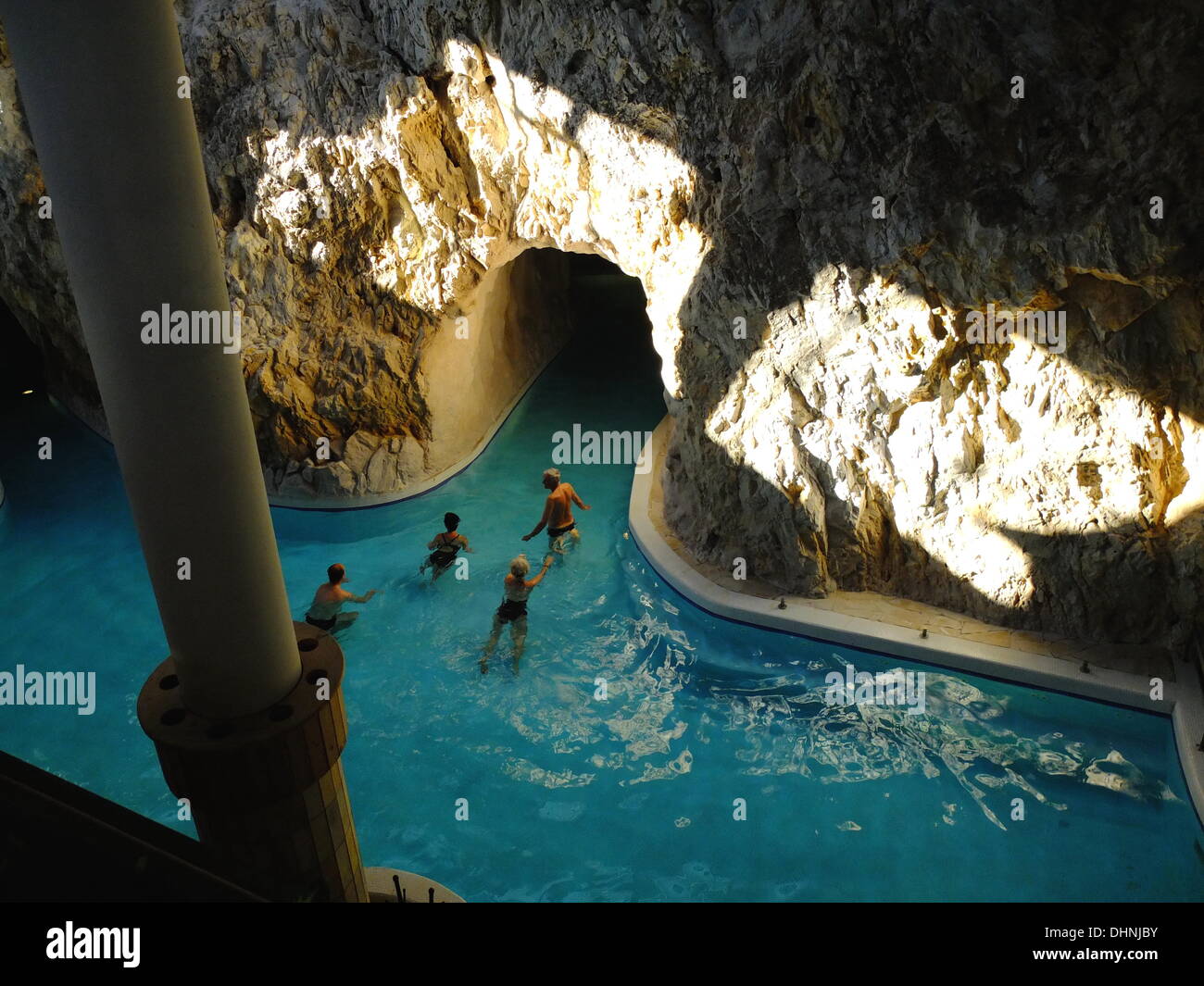 Miskolc , Hungary 10th, November 2013 Miskolc Topolca cave baths with ...