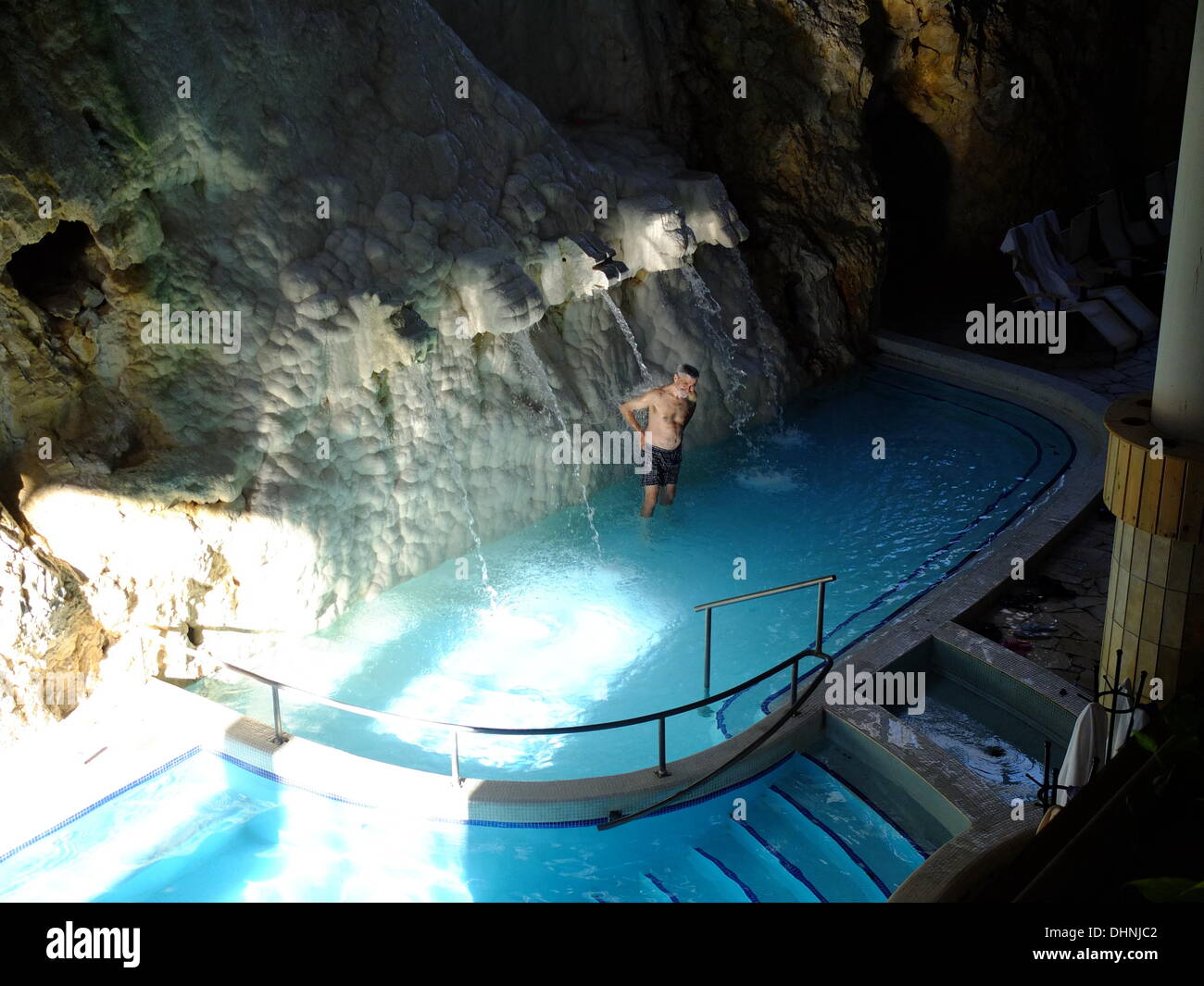 Miskolc , Hungary 10th, November 2013 Miskolc Topolca cave baths with ...