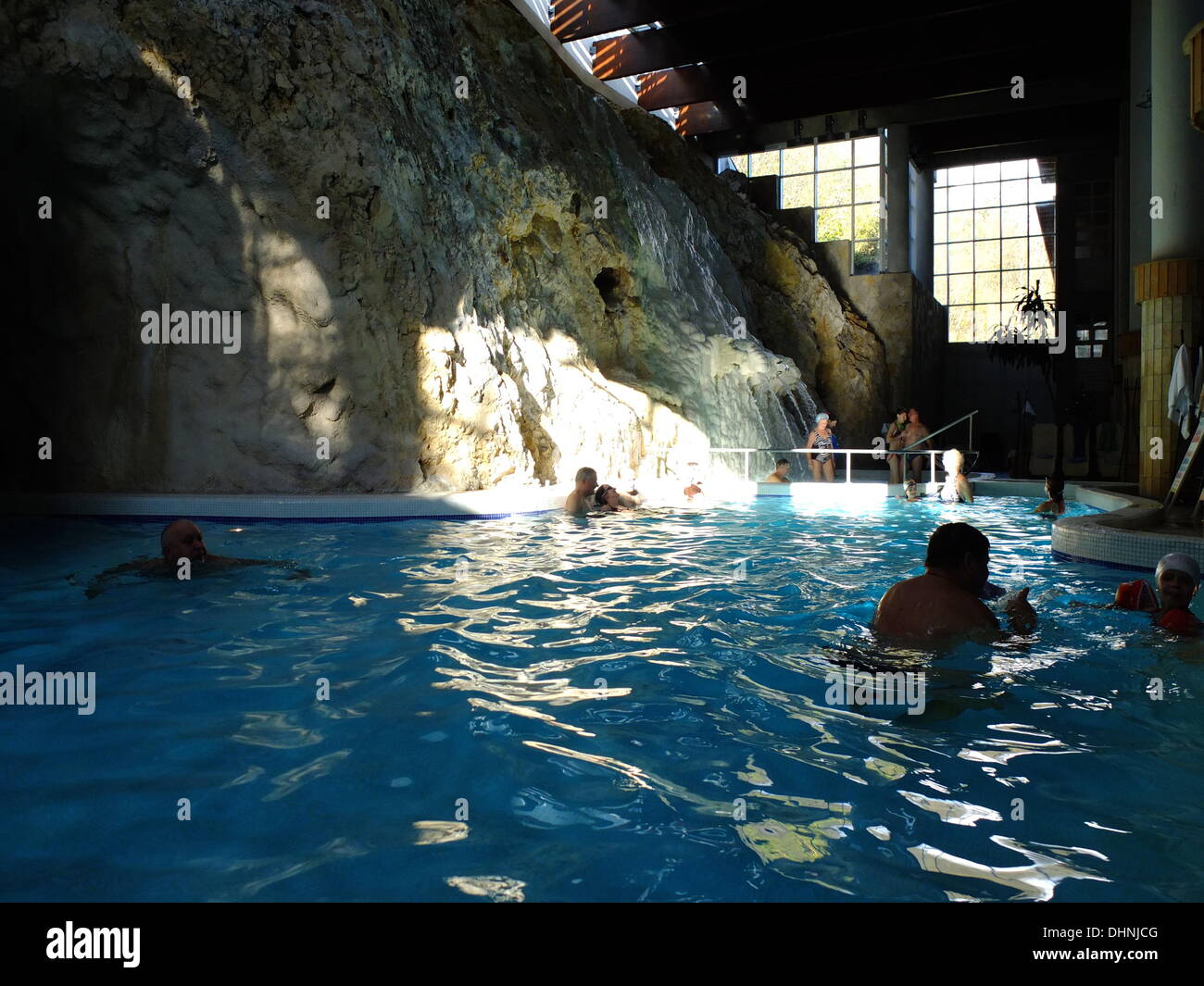 Miskolc , Hungary 10th, November 2013 Miskolc Topolca cave baths with ...