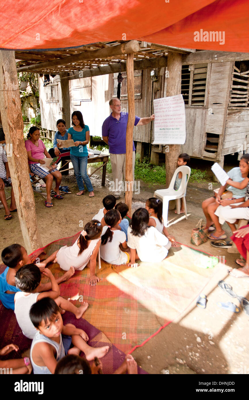 House church in the village of Magsaysay, Samar Stock Photo - Alamy