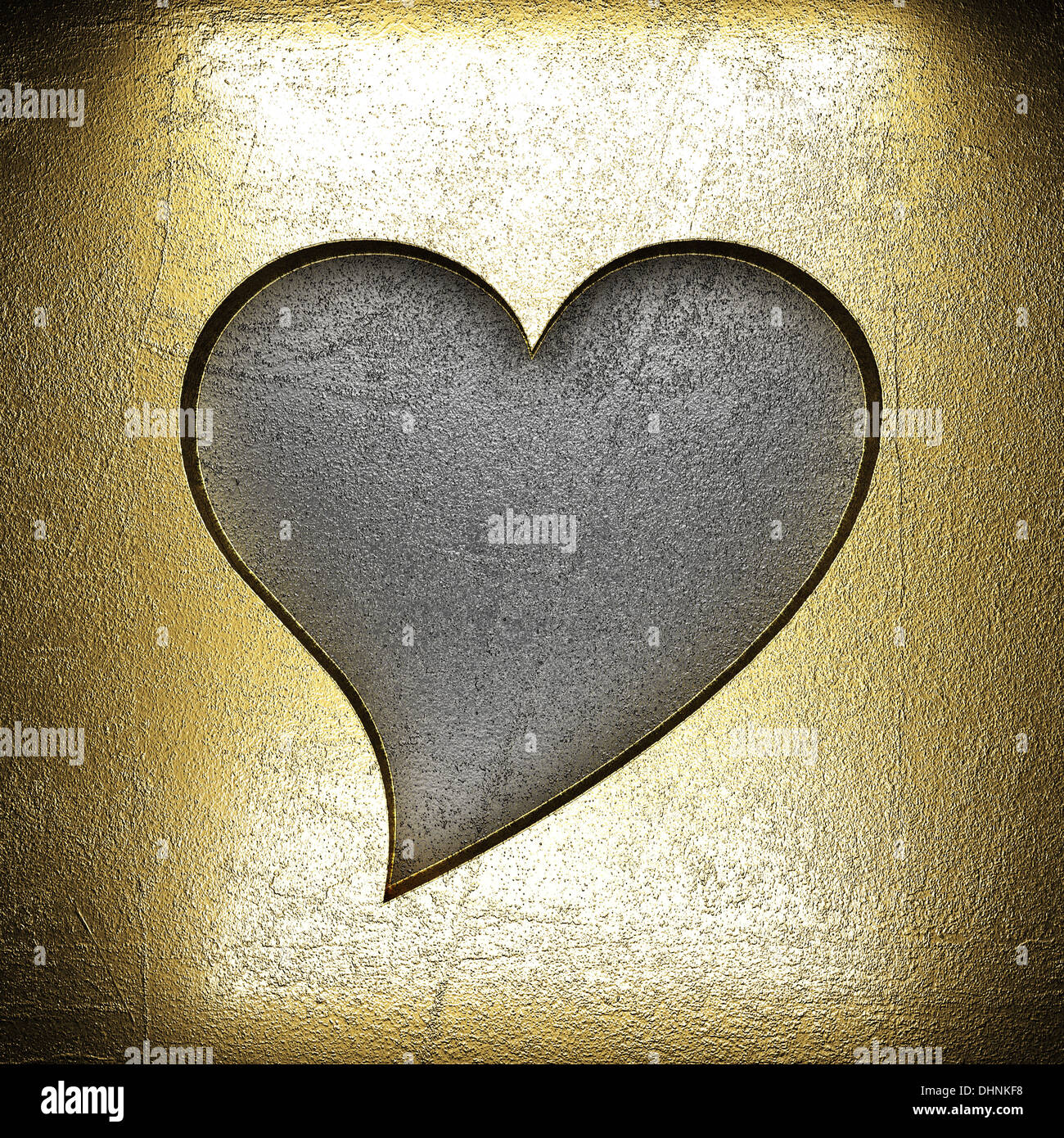 golden sign on steel Stock Photo - Alamy
