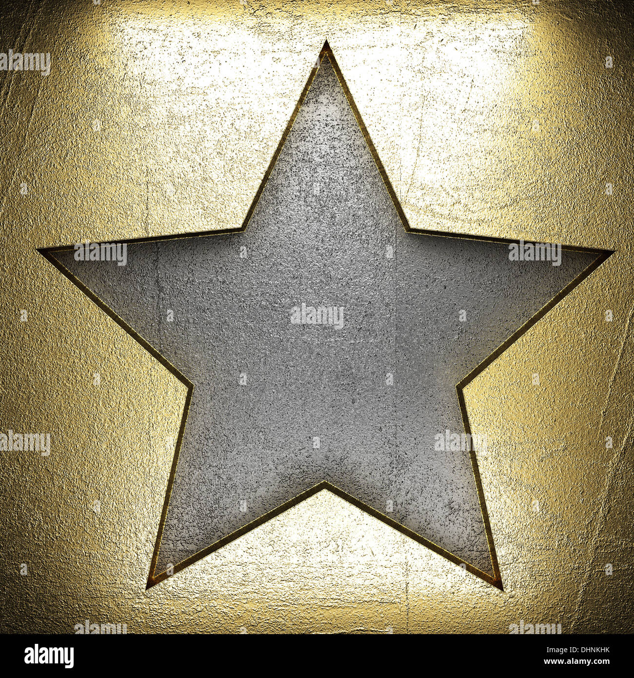 golden sign on steel Stock Photo - Alamy