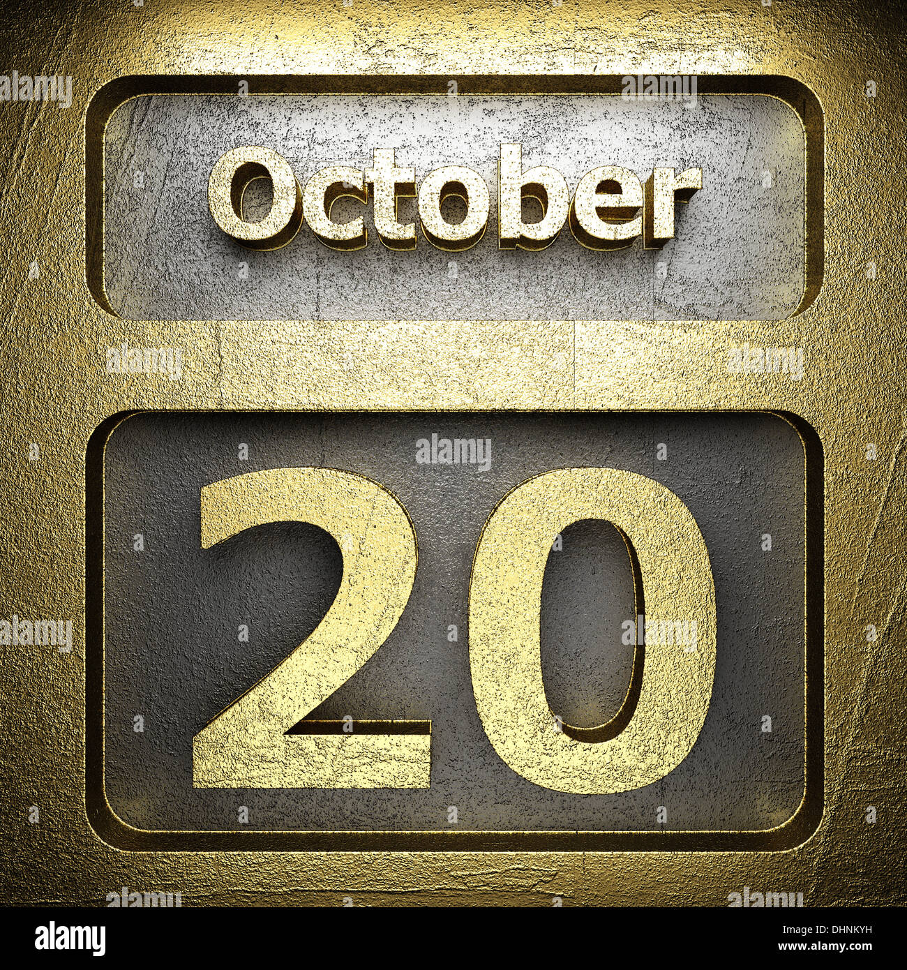 October 20 calendar time hi-res stock photography and images - Alamy