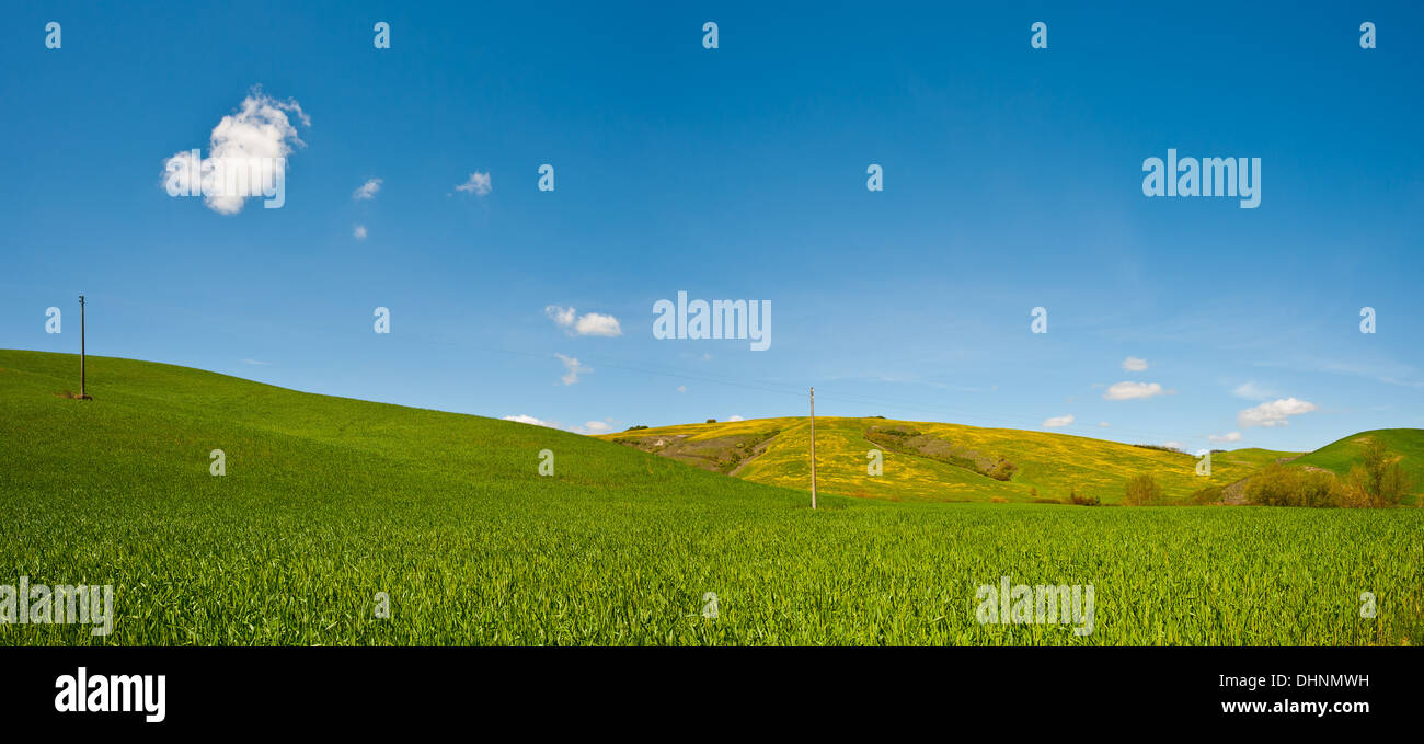 Sloping meadows hi-res stock photography and images - Alamy
