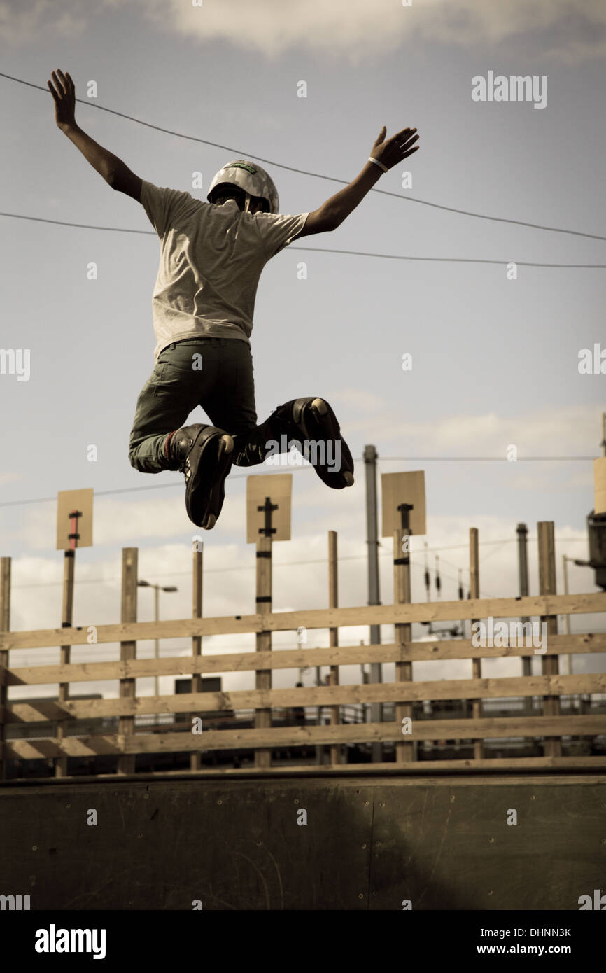 Skating inline hi-res stock photography and images - Alamy