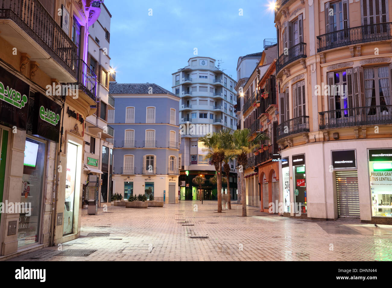 Malaga square hi-res stock photography and images - Alamy