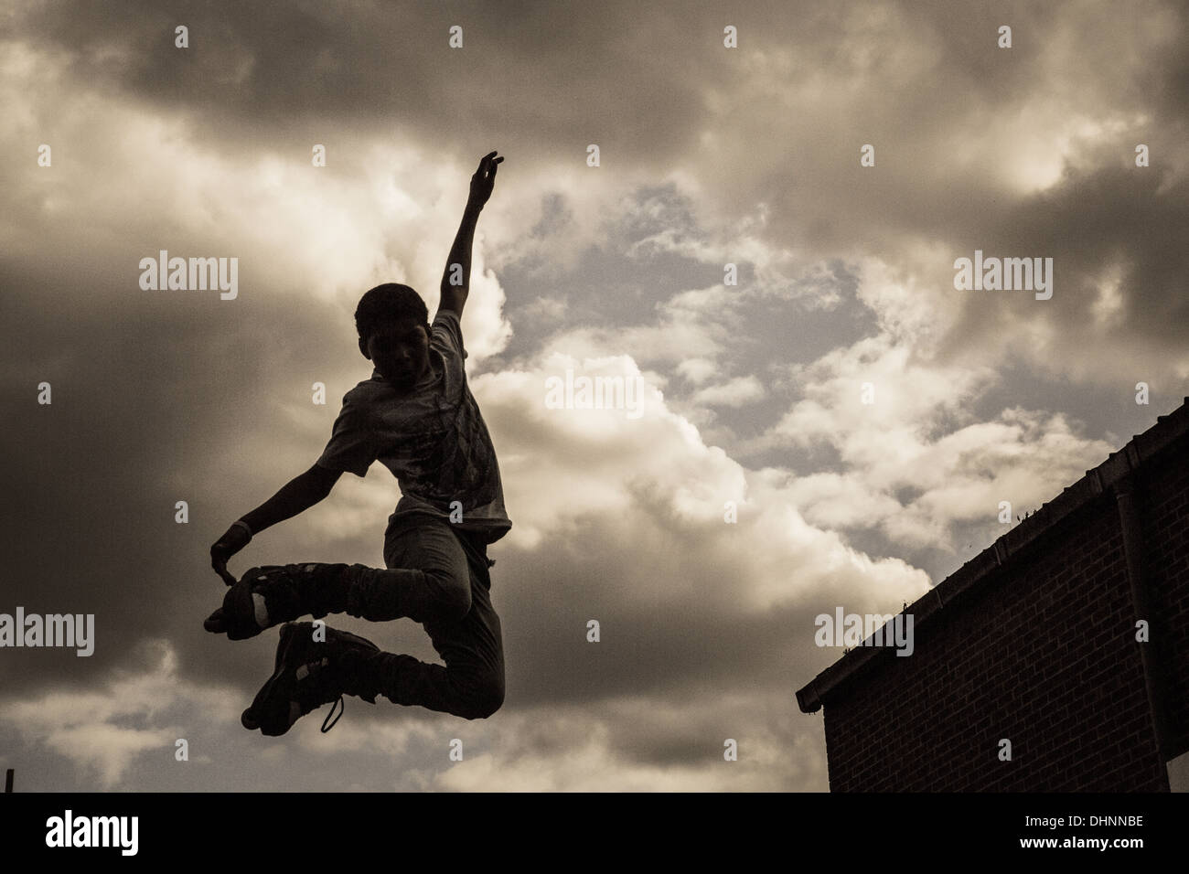 Inline roller blading hi-res stock photography and images - Alamy