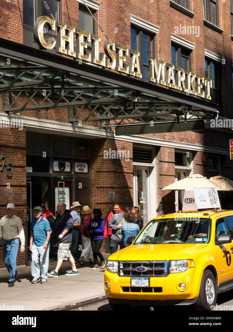 Chelsea Market in Chelsea Neighborhood, NYC Stock Photo - Alamy