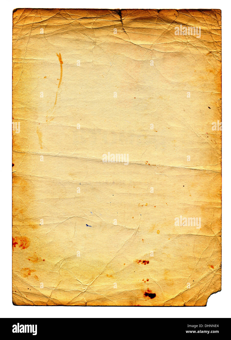 old paper page Stock Photo - Alamy