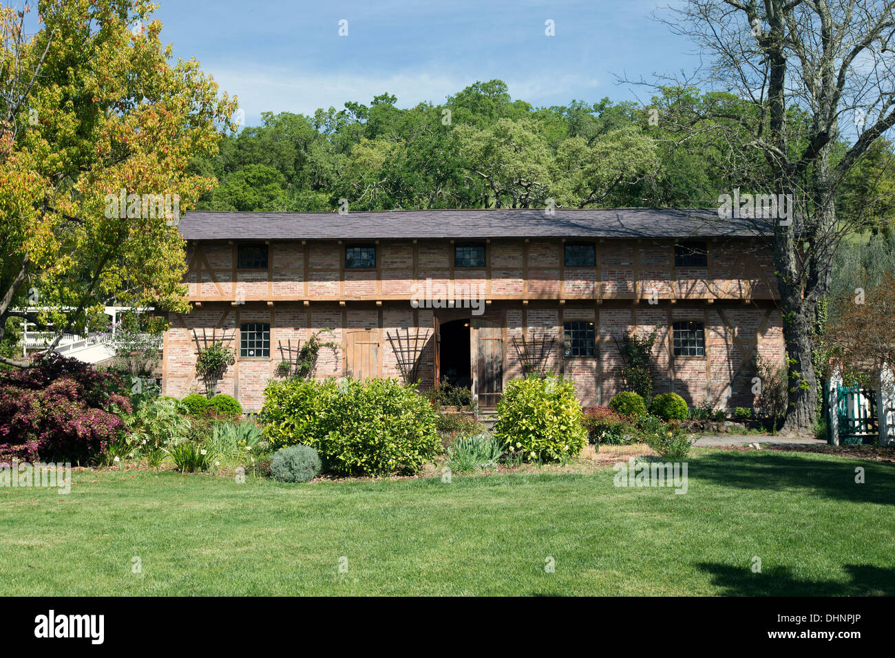Barn on Lachryma Montis historic home of General Mariano Guadalupe ...