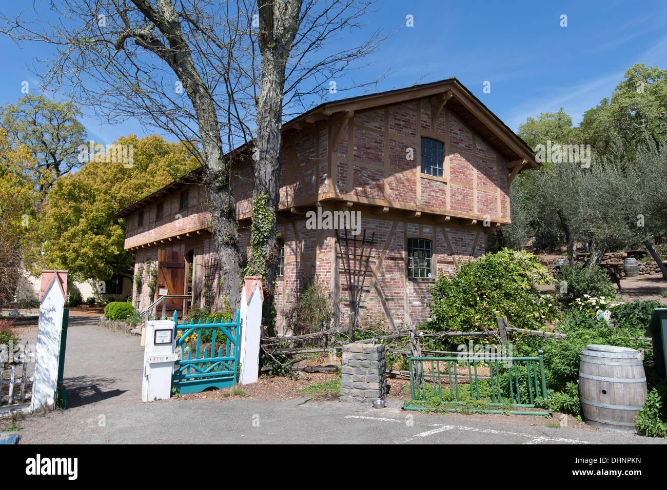 Barn on Lachryma Montis historic home of General Mariano Guadalupe ...