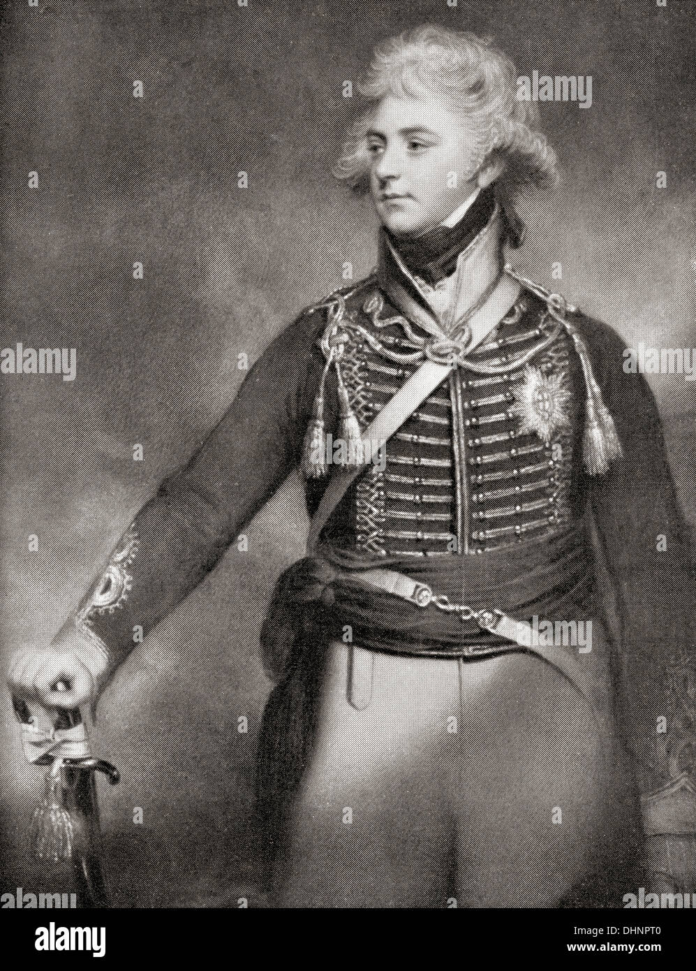 George, Prince of Wales, later George IV, 1762 –1830, aged 36 Stock ...
