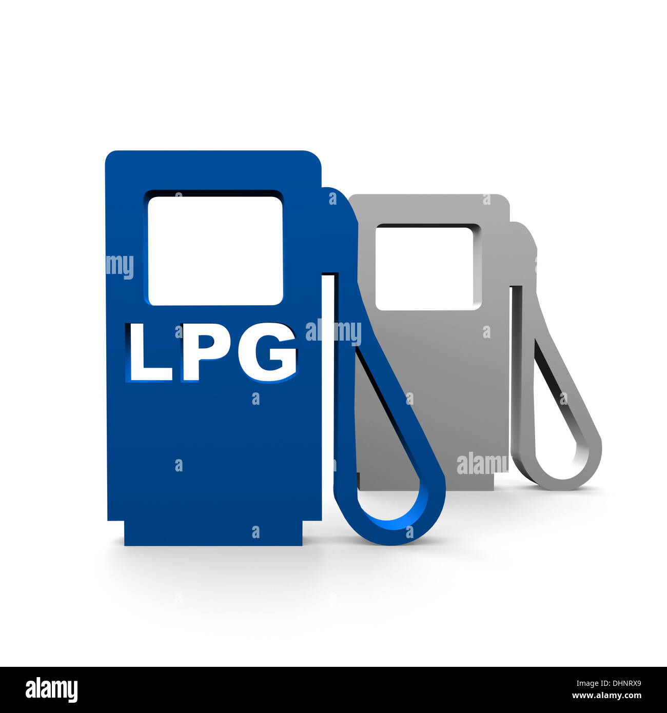 Patrol station lpg Stock Photo - Alamy