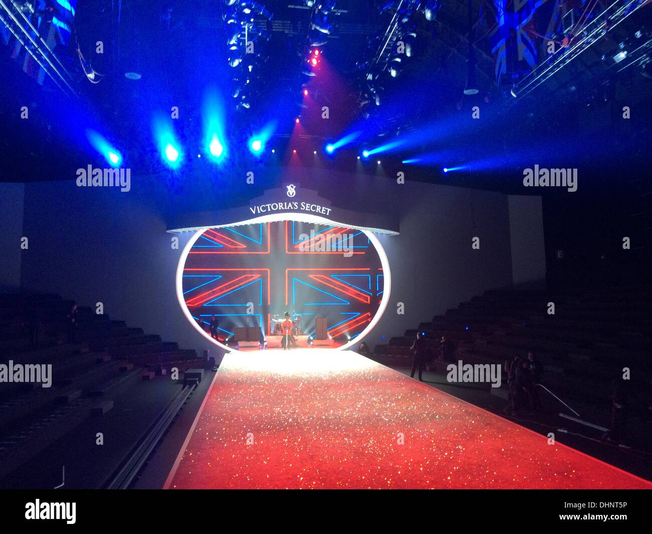 Empty Fashion Show Runway Stage