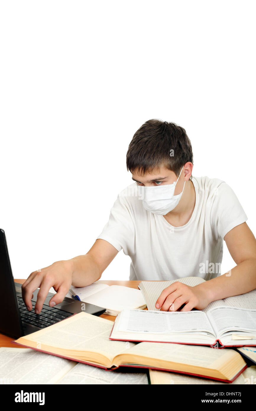 Student in mask hi-res stock photography and images - Alamy
