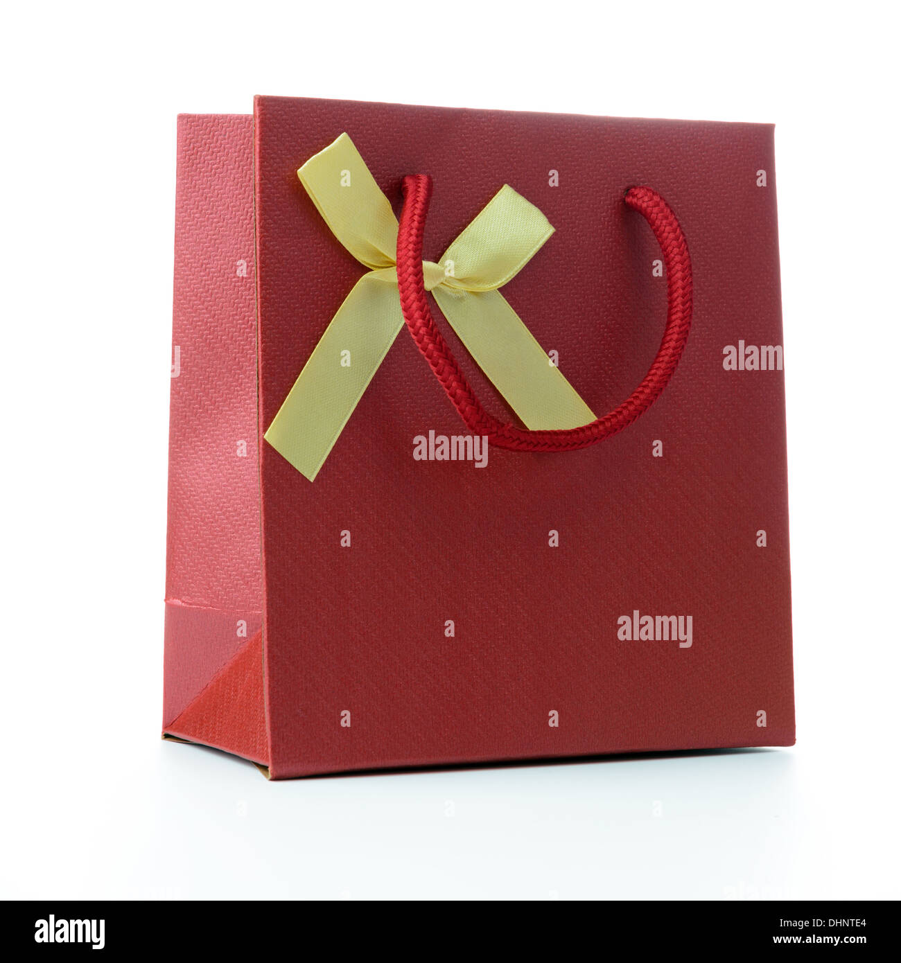 Shopping bag with ribbon hi-res stock photography and images - Alamy