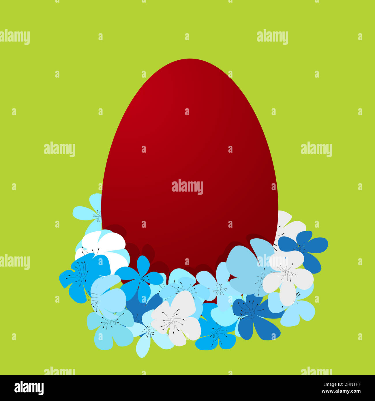 Easter red egg Stock Photo - Alamy