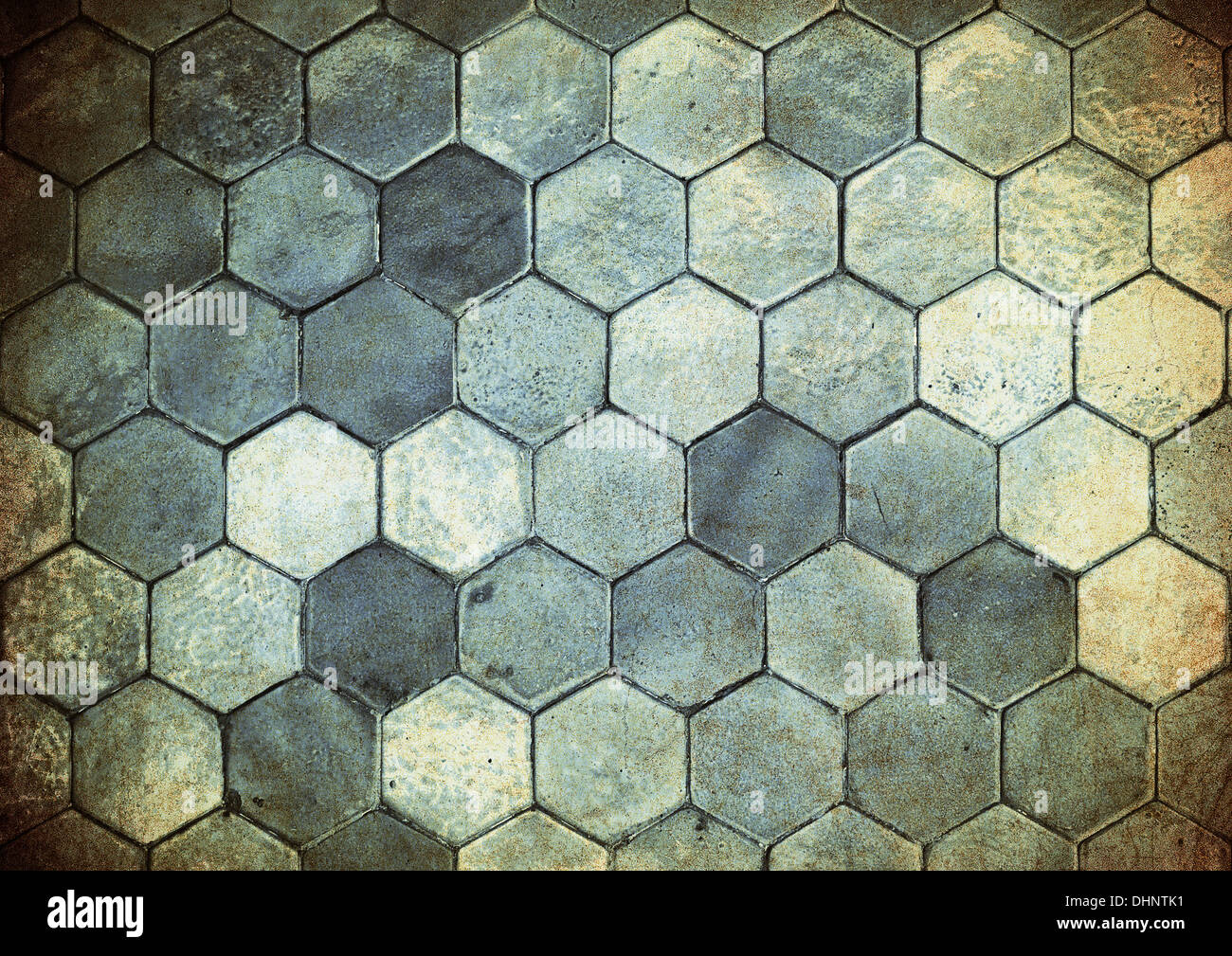 Art grunge texture old tiles hi-res stock photography and images - Alamy