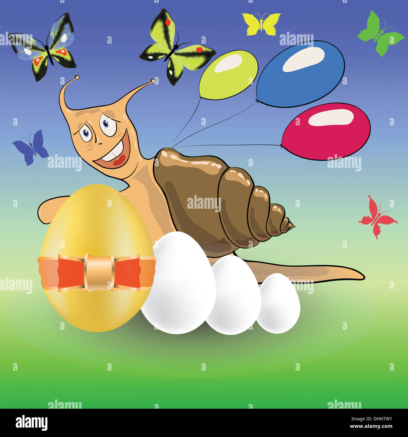Painting snail hi-res stock photography and images - Alamy