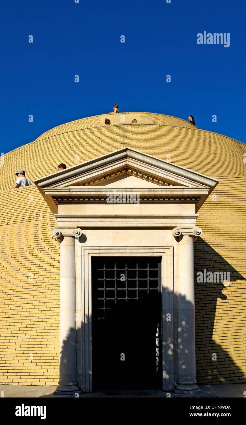 Central Europe Hungary Budapest Modern Ziggurat by the Hungarian ...
