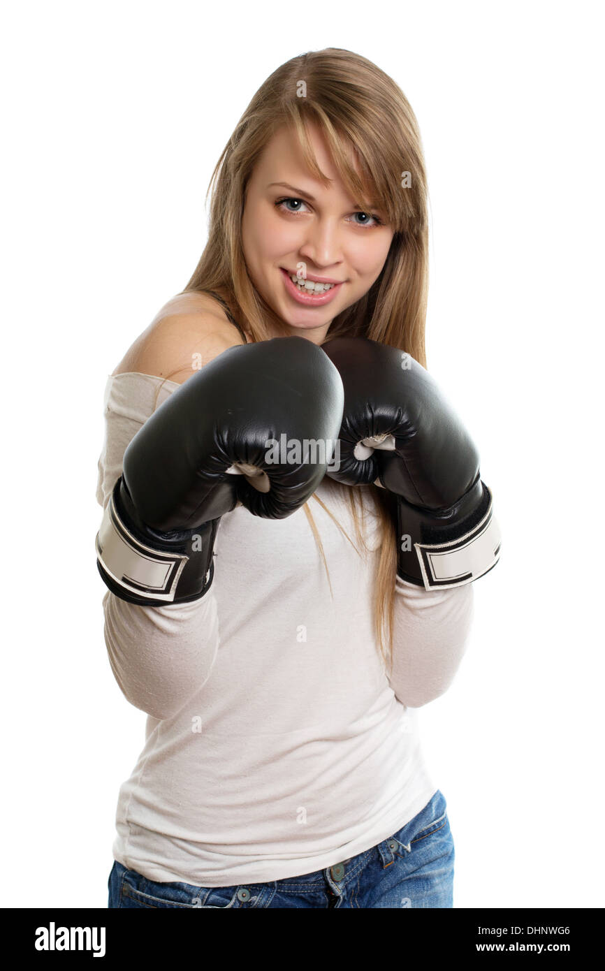 Lady cheeky smile hi-res stock photography and images - Alamy