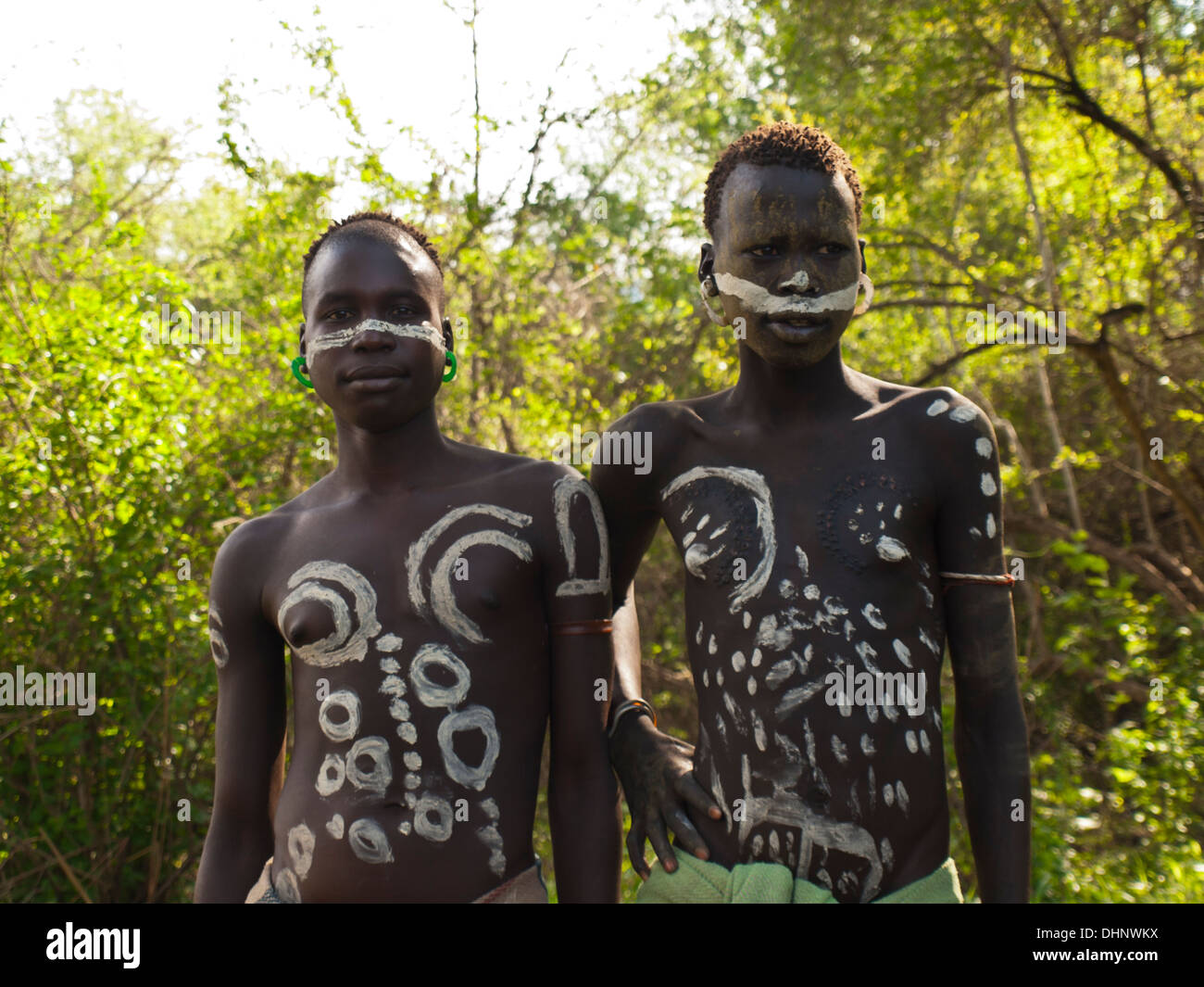 Mursi men hi-res stock photography and images - Alamy