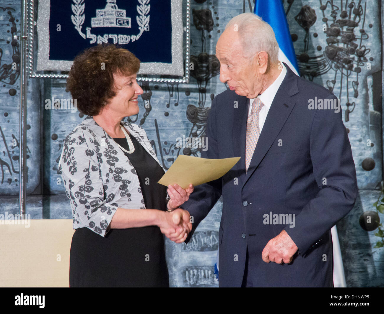 Jerusalem, Israel . 13th Nov, 2013. President of the State of Israel ...