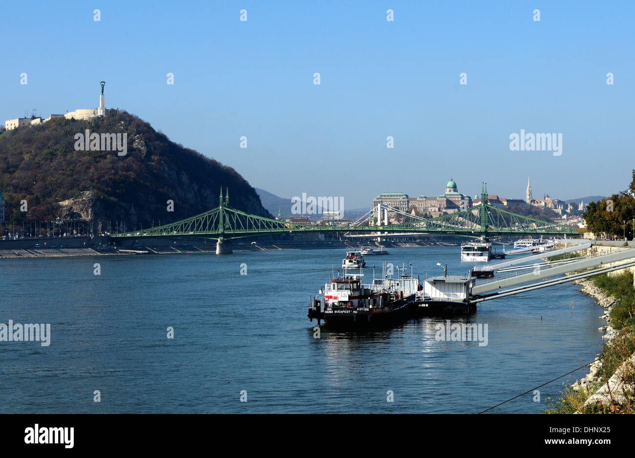 Chain bridge from gellert hi-res stock photography and images - Alamy