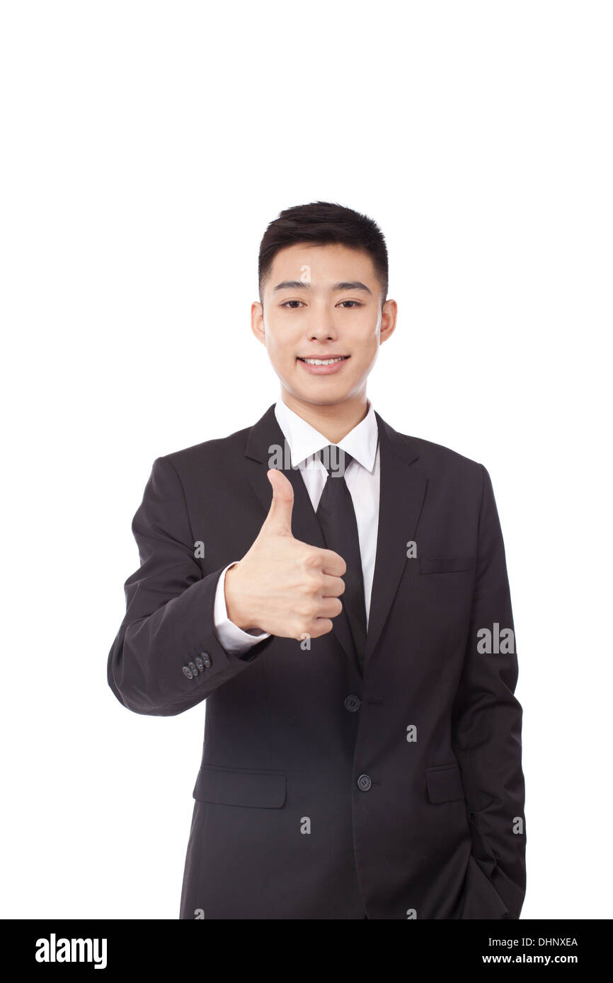 Asian businessman extending hand shake hi-res stock photography and ...