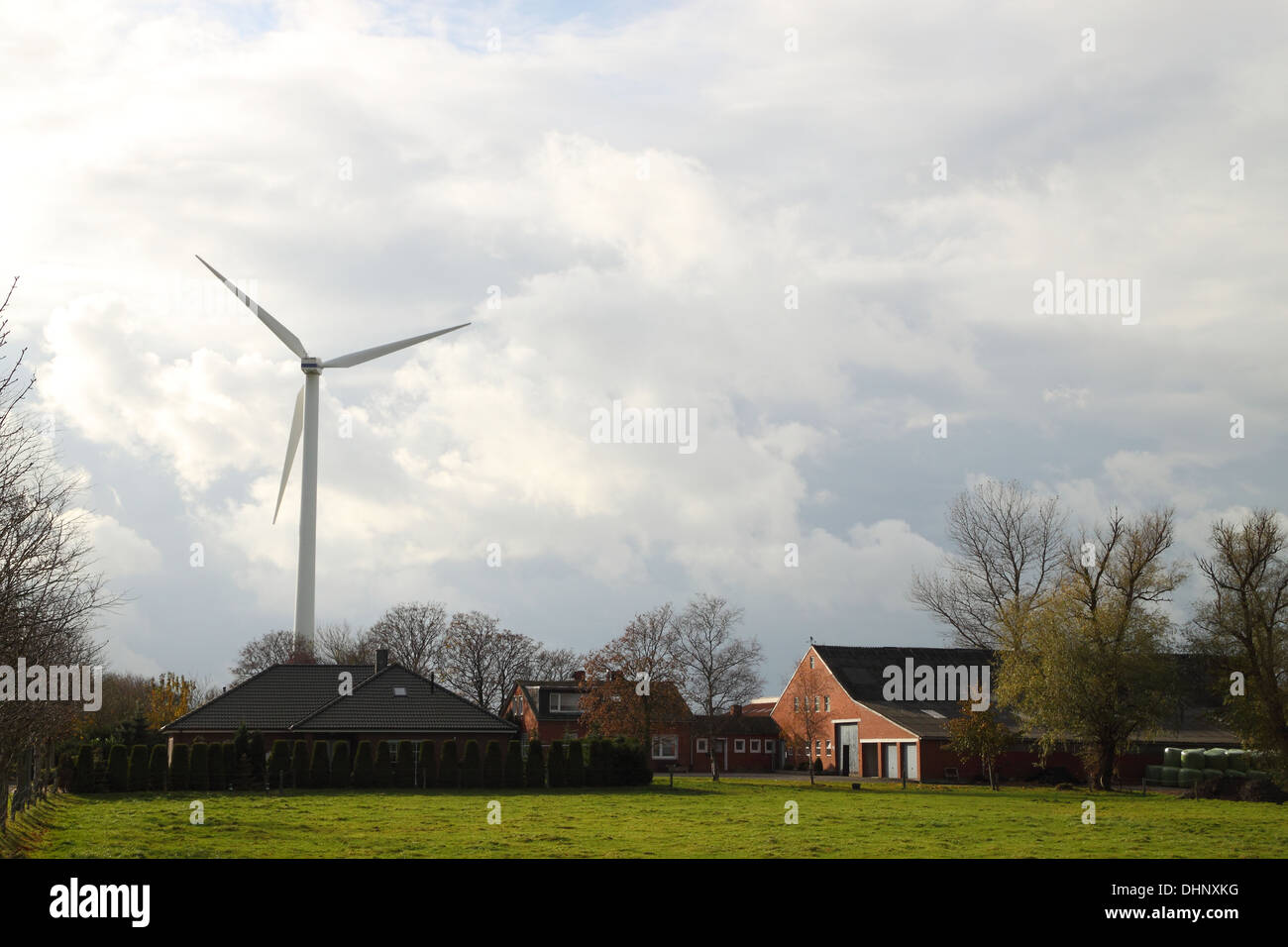 House wind farm hi-res stock photography and images - Alamy
