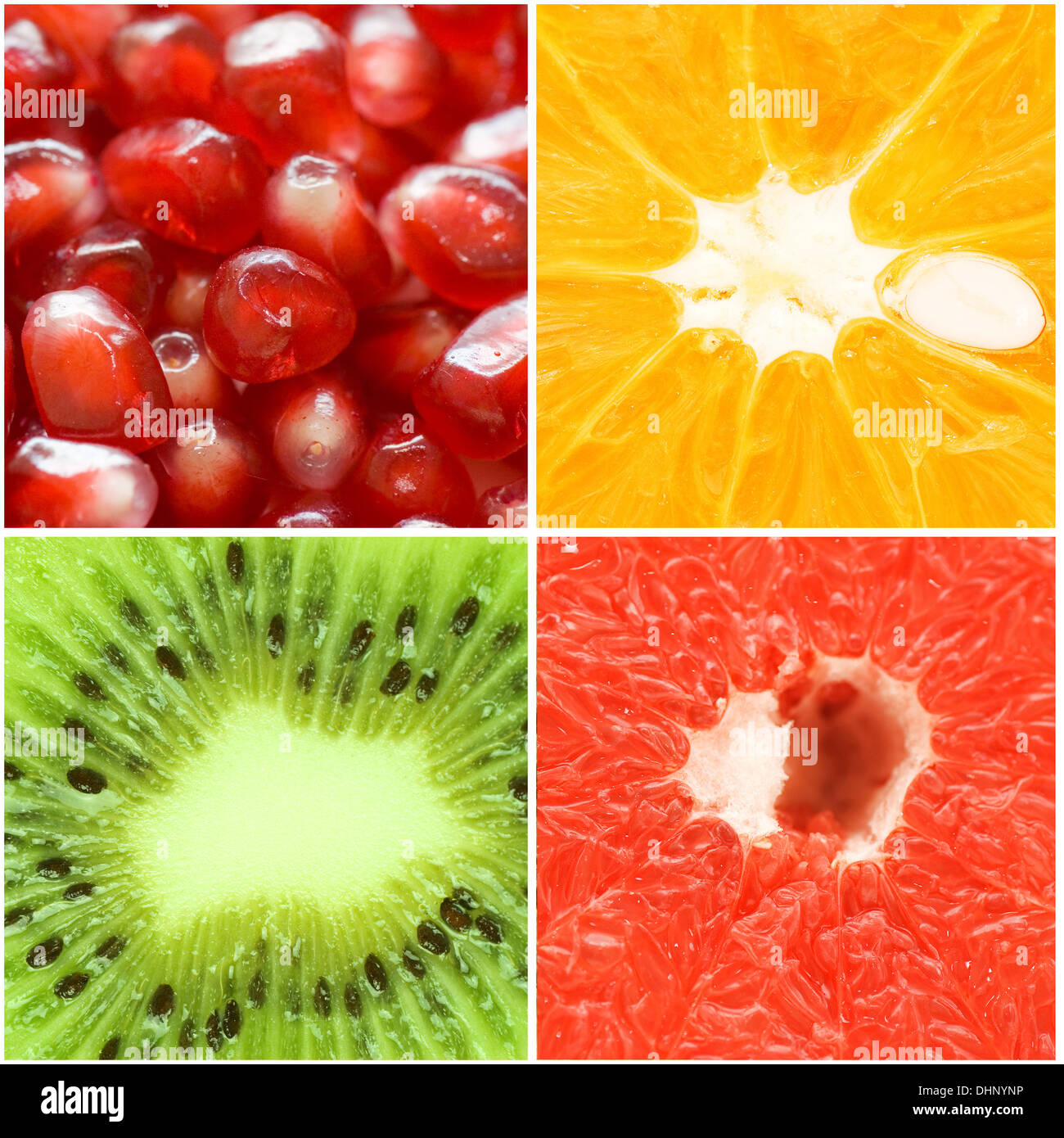 Various fruit close-up Stock Photo - Alamy