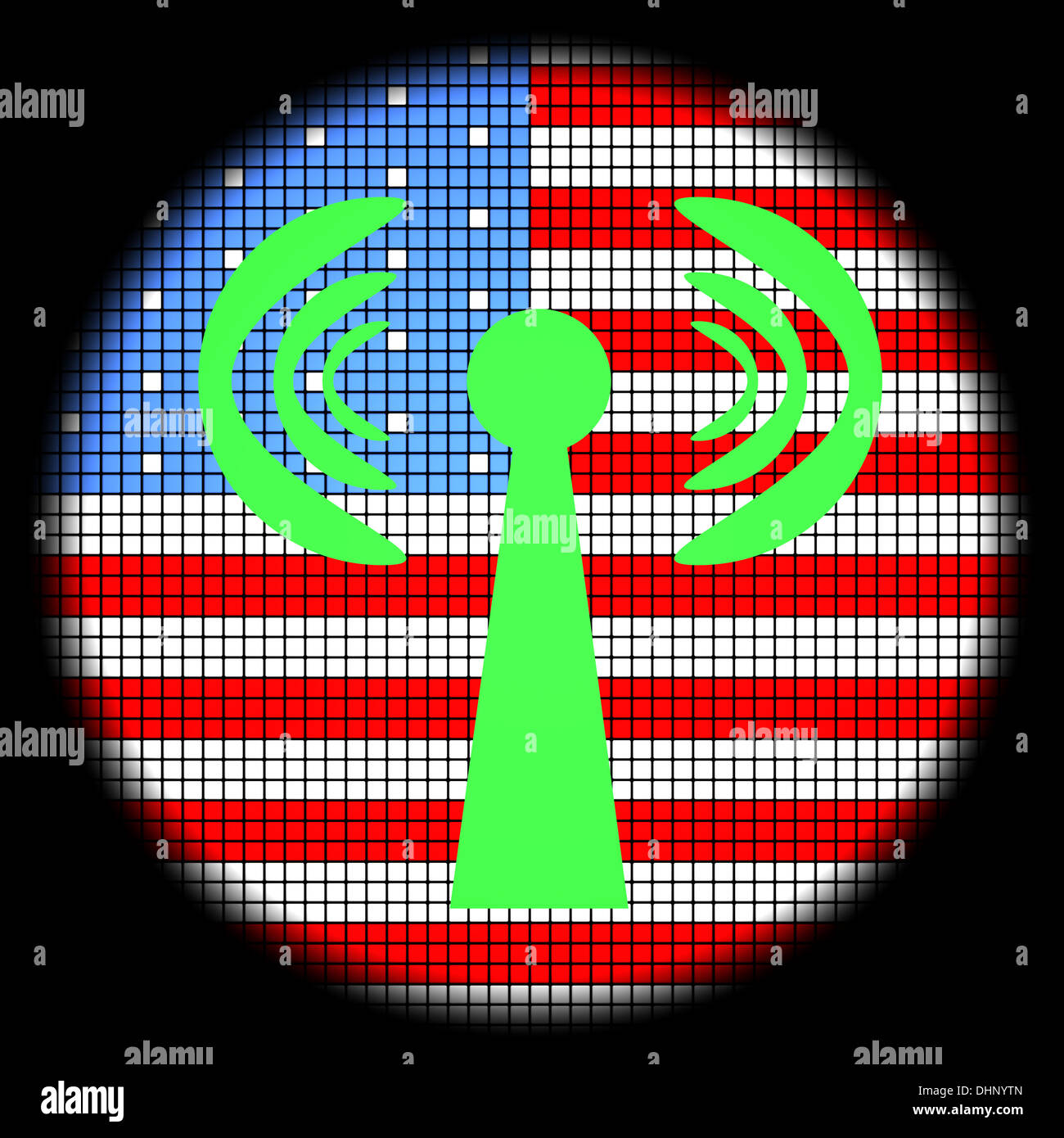 Wi Fi Icon Stock Photo - Alamy